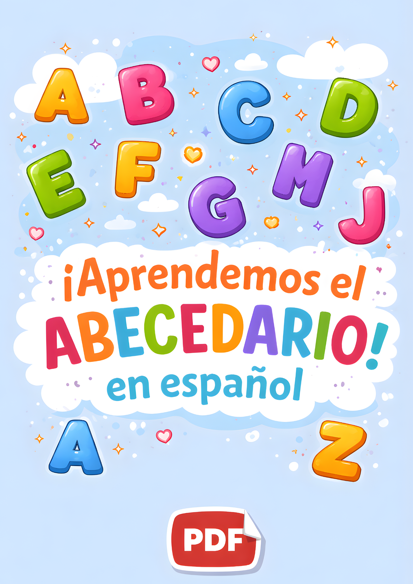 Abecedario en Español para Colorear - PDF Educativo para Niños – Magic ...