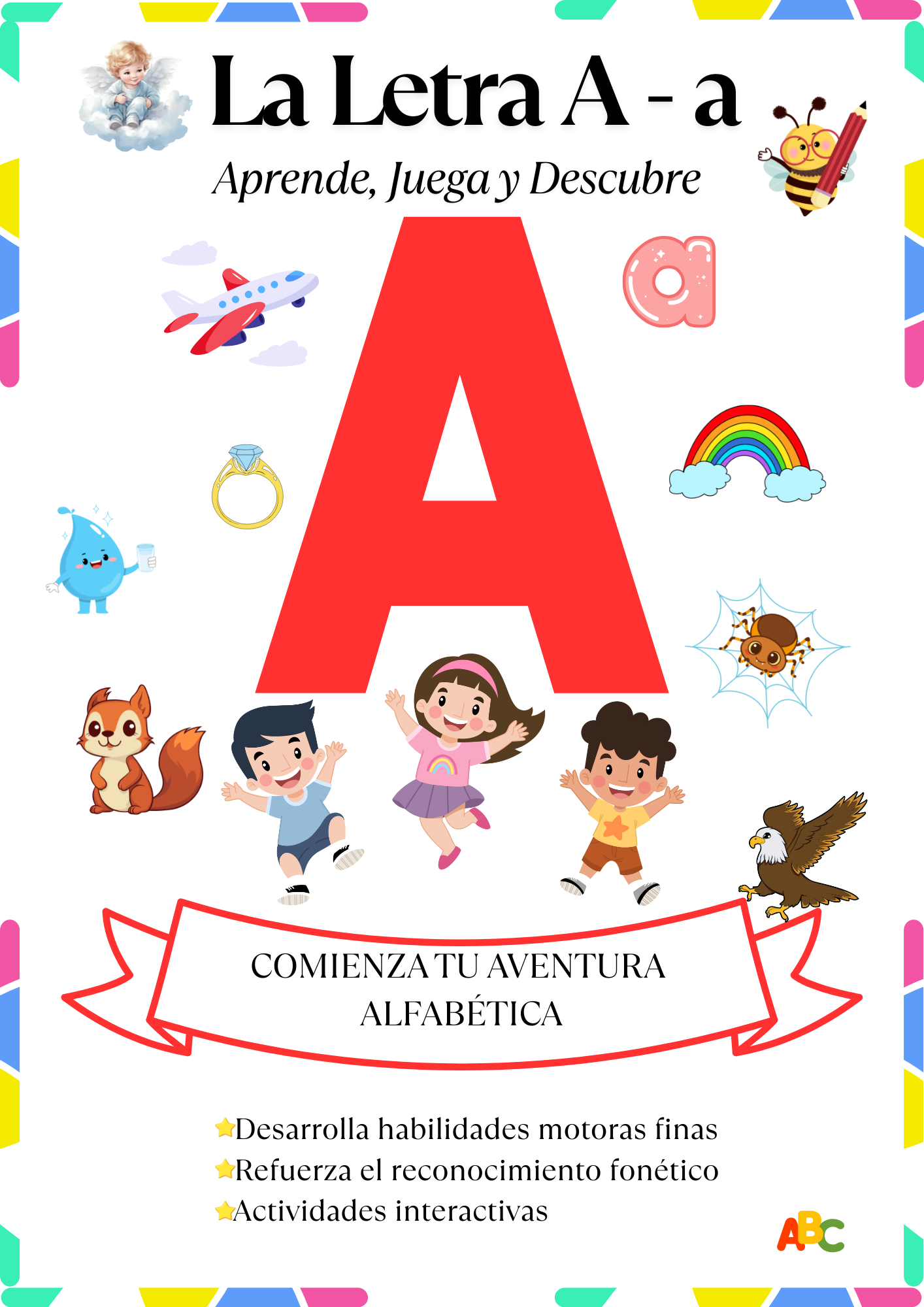 Learn, Play, and Discover the Letter A - a – Magic Land for Learning ...